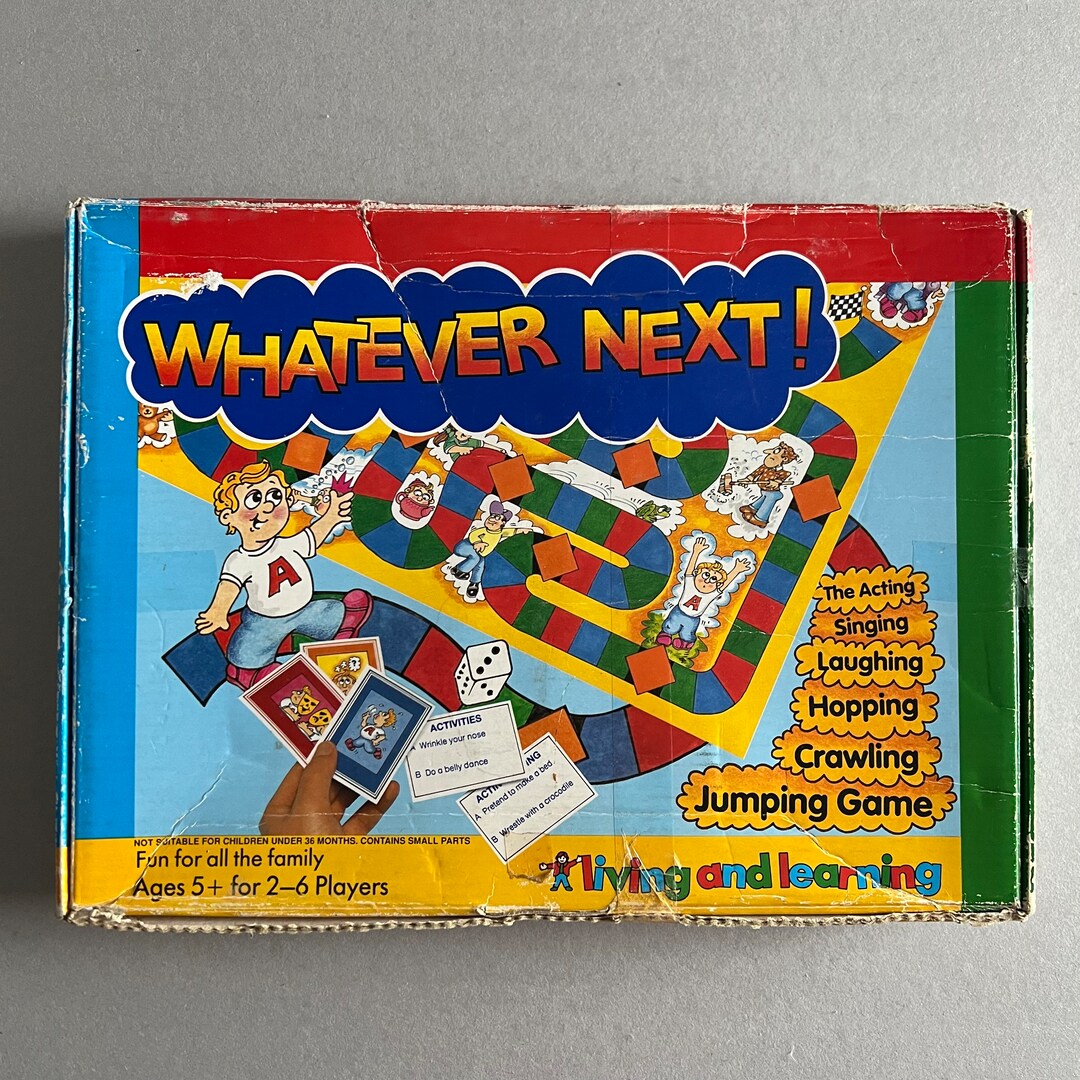 Cool Whatever Next Family Board Game by Living and Learning, Rare ...