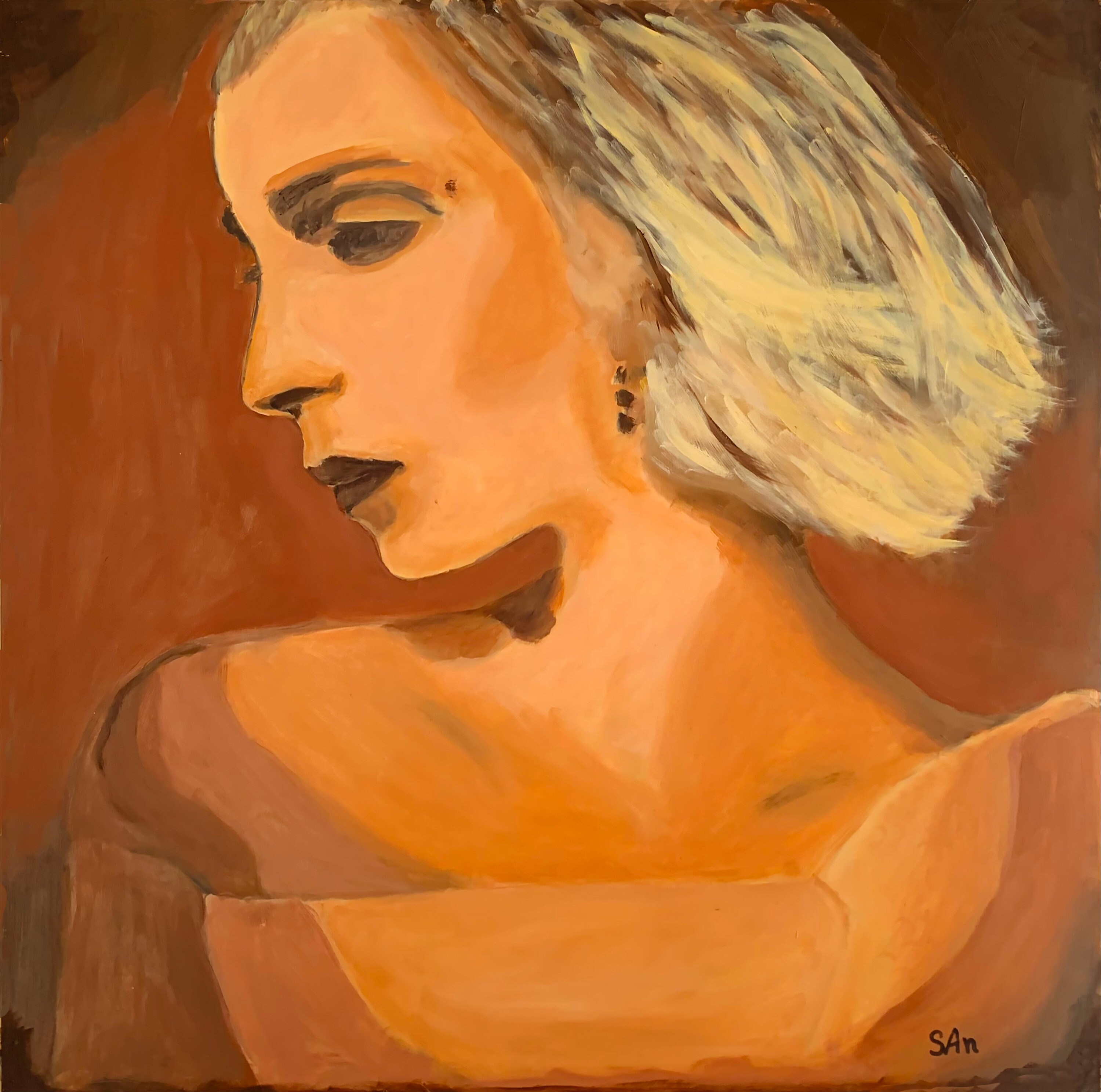 Custom Oil Portrait From Photo, Commission Portrait Painting on Linen ...