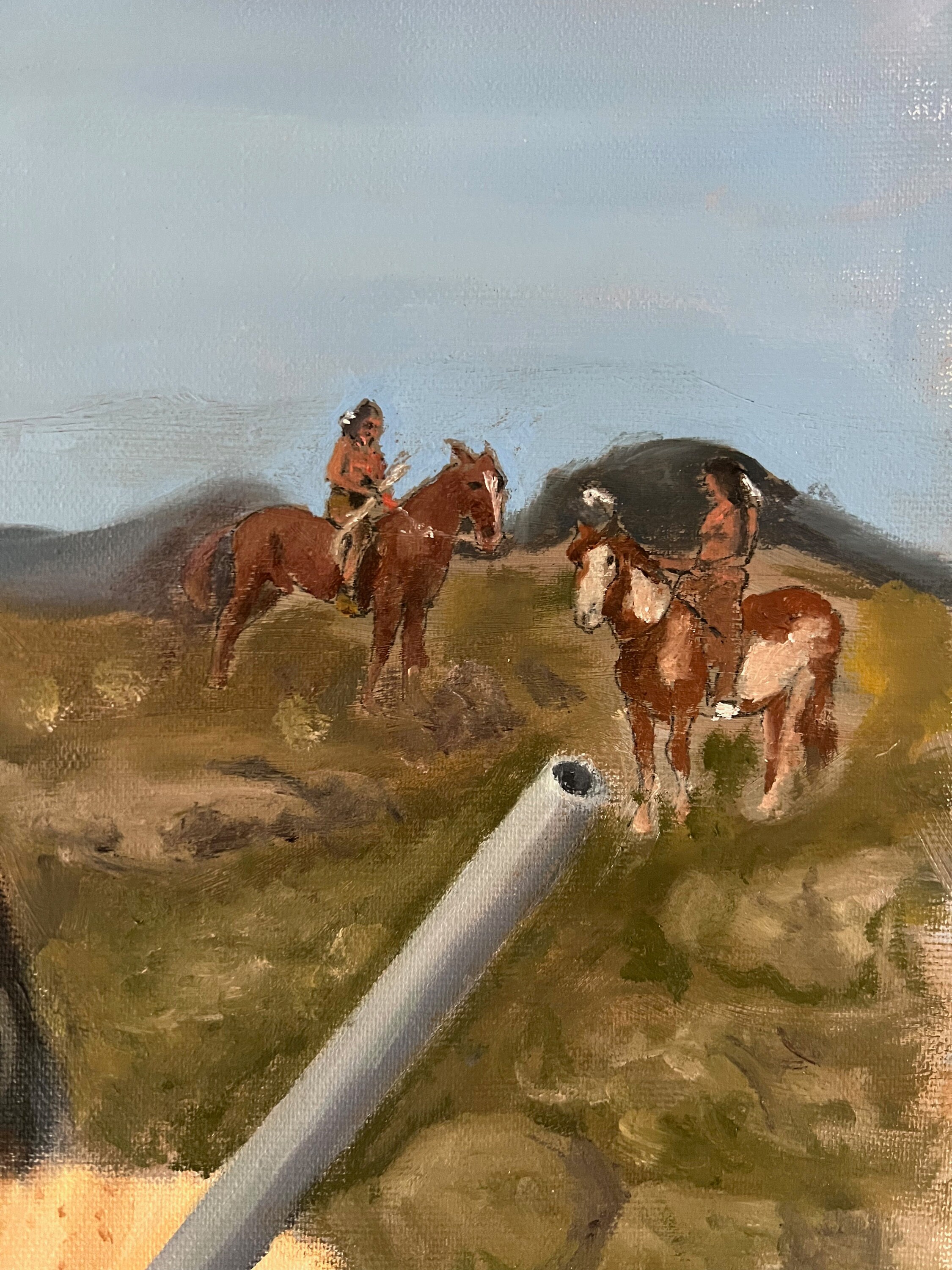 Geronimo Original Oil Painting From an Old Photo, Commission Oil ...