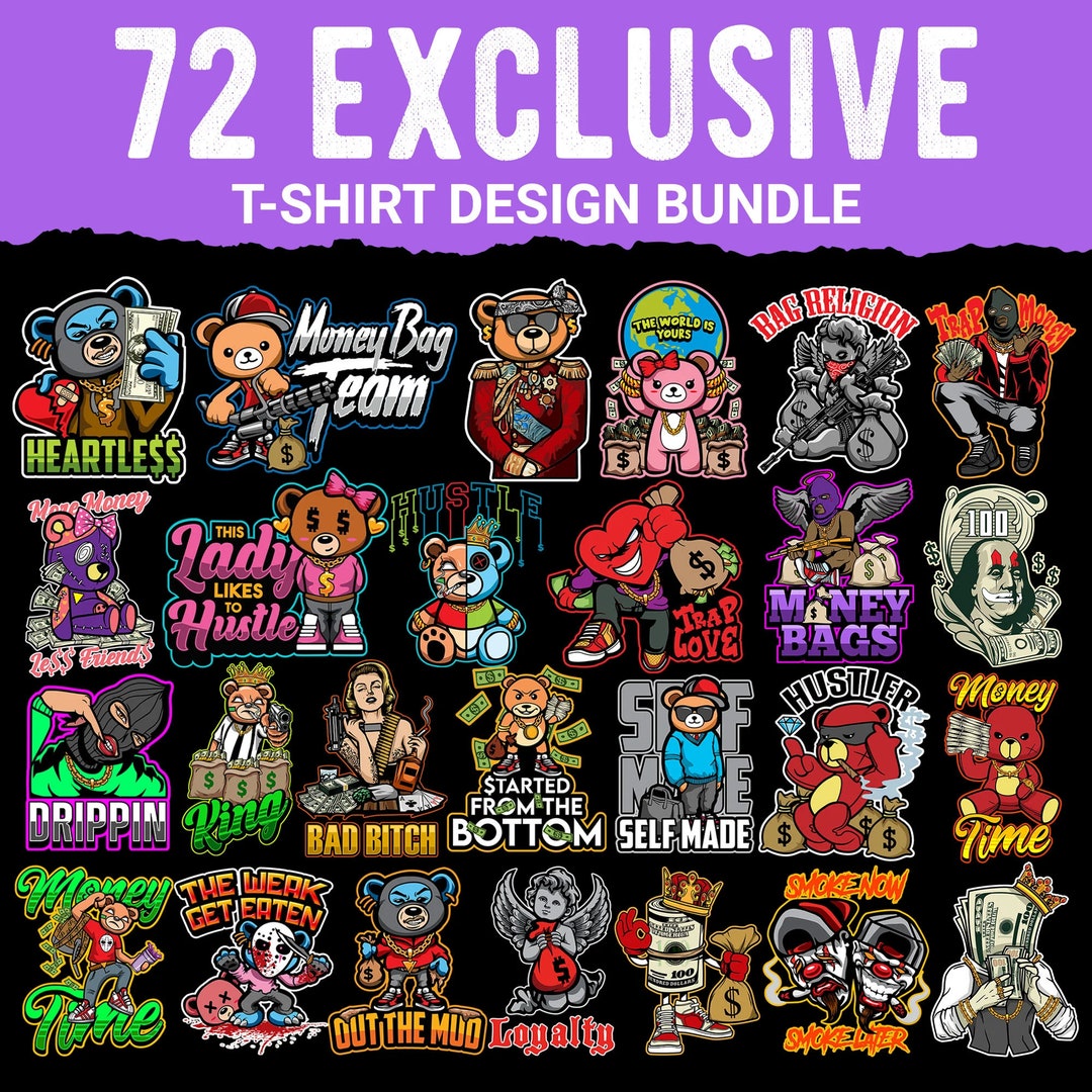 72 Exclusive Designs PNG T-shirt Printing Designs T-shirt Sublimation ...