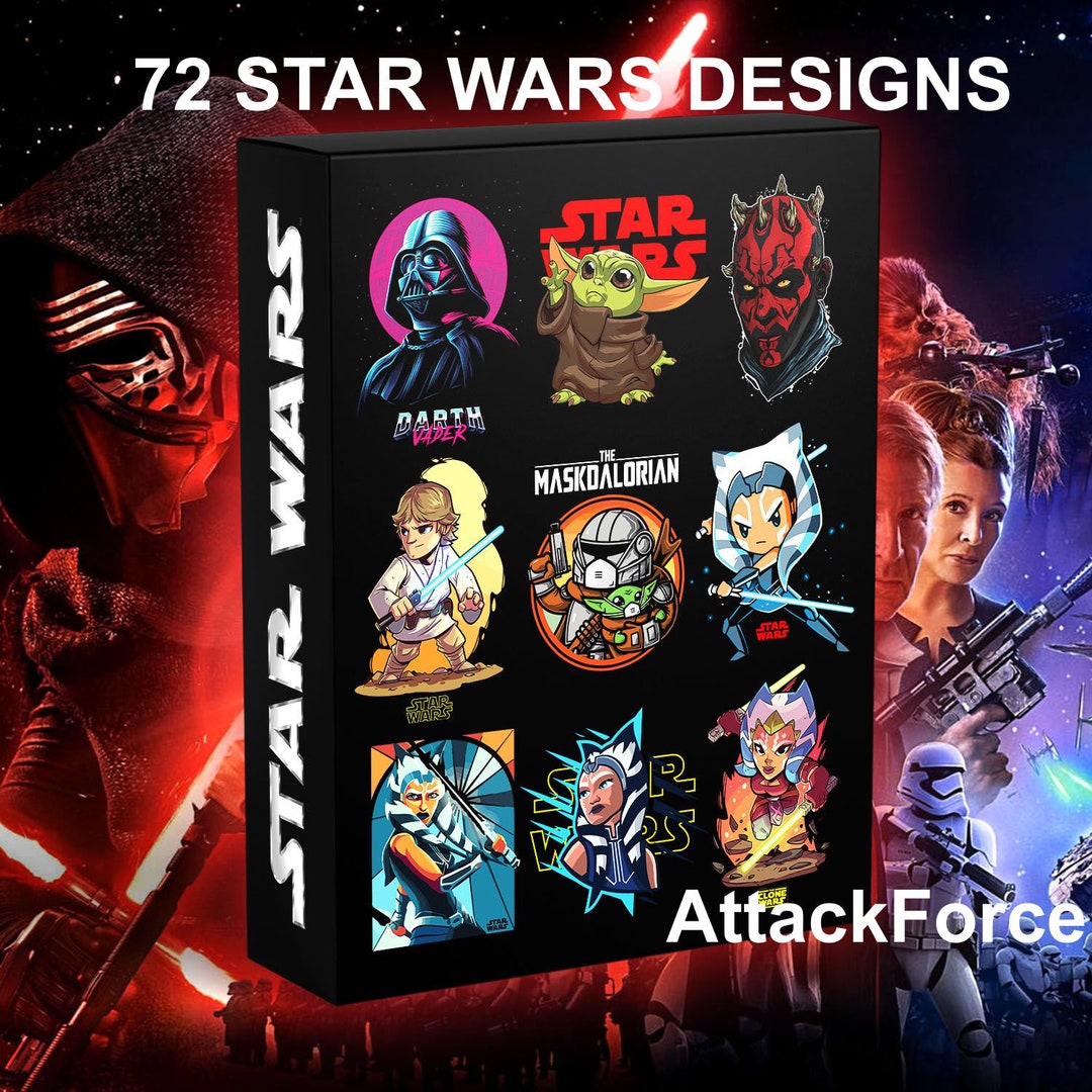 72 Star Wars Designs Baby Yoda Designs Mandalorian Designs Starwars ...