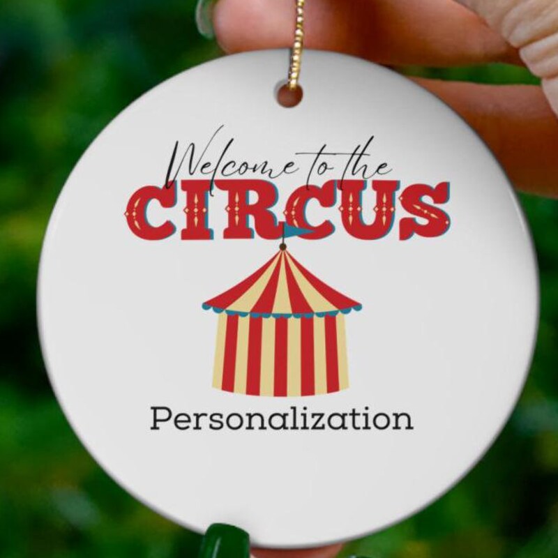 Circus Ornaments - Etsy