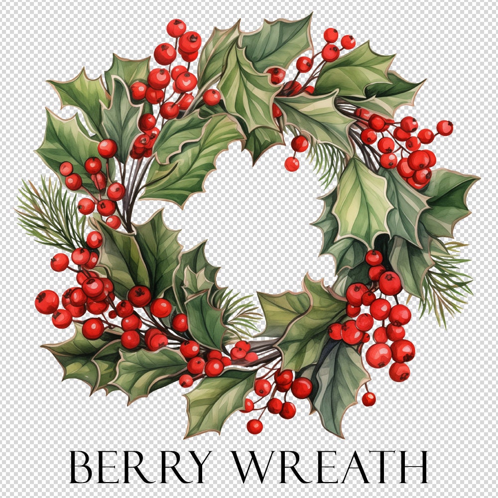 Christmas Florals, High Quality, Transparent, PNG, Decor Cliparts ...