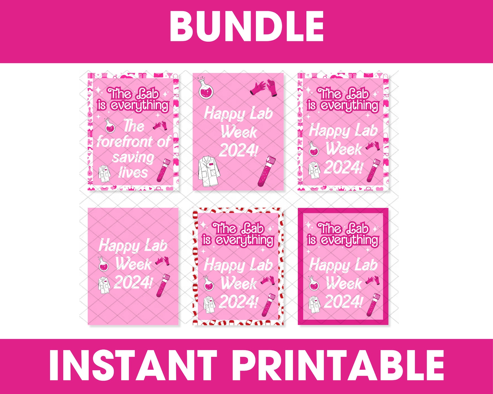 The Lab is Everything Lab Week 2024 Poster Bundle *DIGITAL DOWNLOAD ...