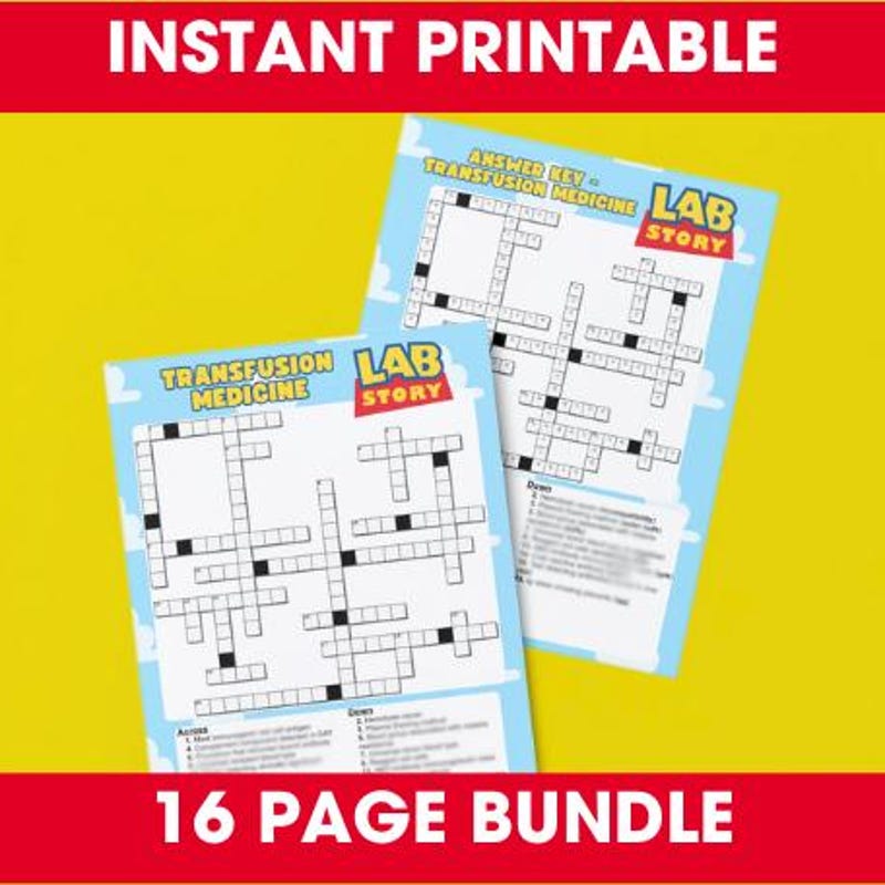 2026 Lab Week Puzzles - Etsy