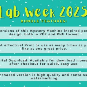 Poster Bundle Lab Week 2025 - the Mystery Machine of Diagnostics ...