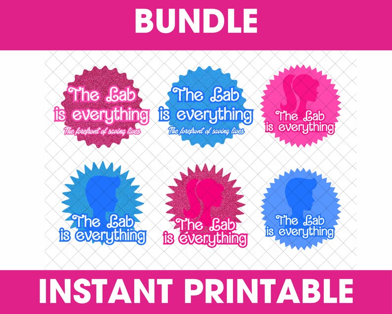 The Lab is Everything Lab Week 2024 PNG Bundle Digital Download ASCP ...