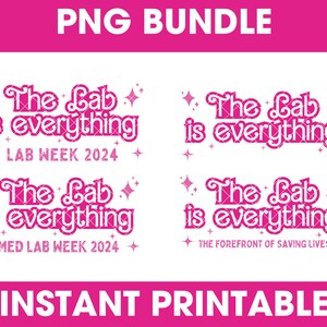 The Lab is Everything Lab Week 2024 Poster Bundle DIGITAL DOWNLOAD Ascp ...