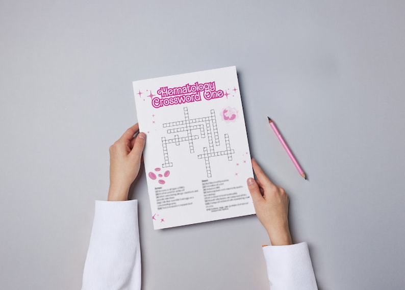 Lab Week Crossword Puzzle Bundle - the Lab is Everything Themed Lab ...