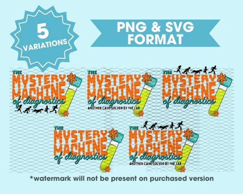 SVG & PNG Lab Week 2025 Design Bundle - the Mystery Machine of ...