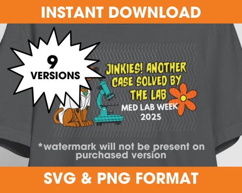 SVG & PNG Lab Week 2025 Design Bundle - the Mystery Machine of ...