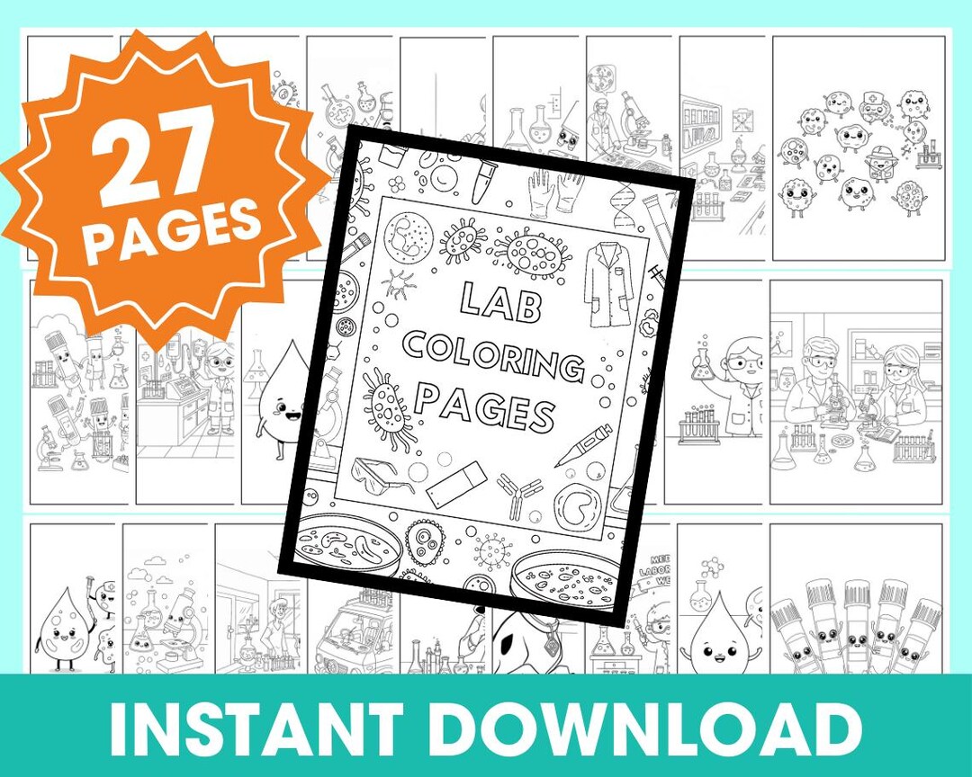 Lab Week Coloring Pages - the Mystery Machine of Diagnostics Another ...