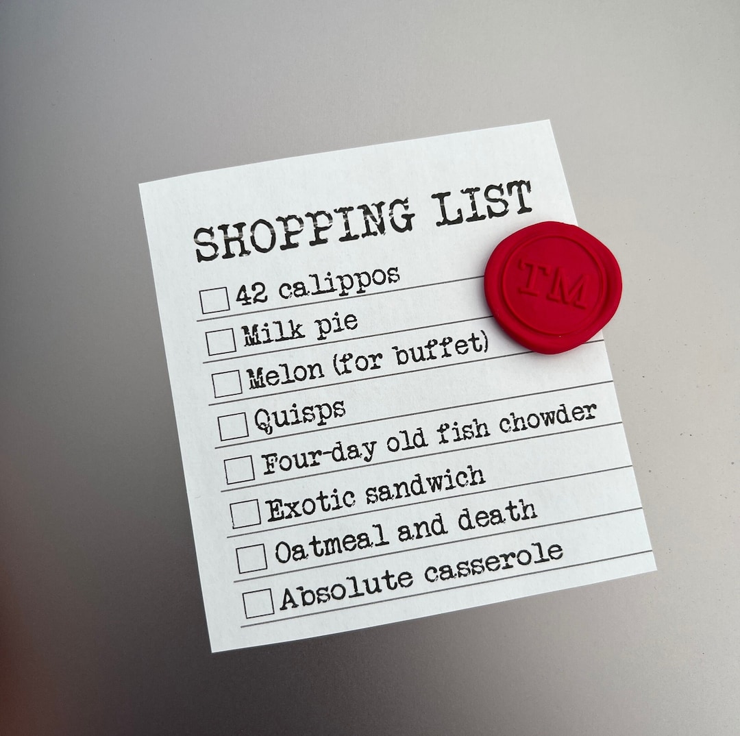 Taskmaster Fridge Magnet Wax Seal Stamp Unofficial Britcom Merch Greg ...