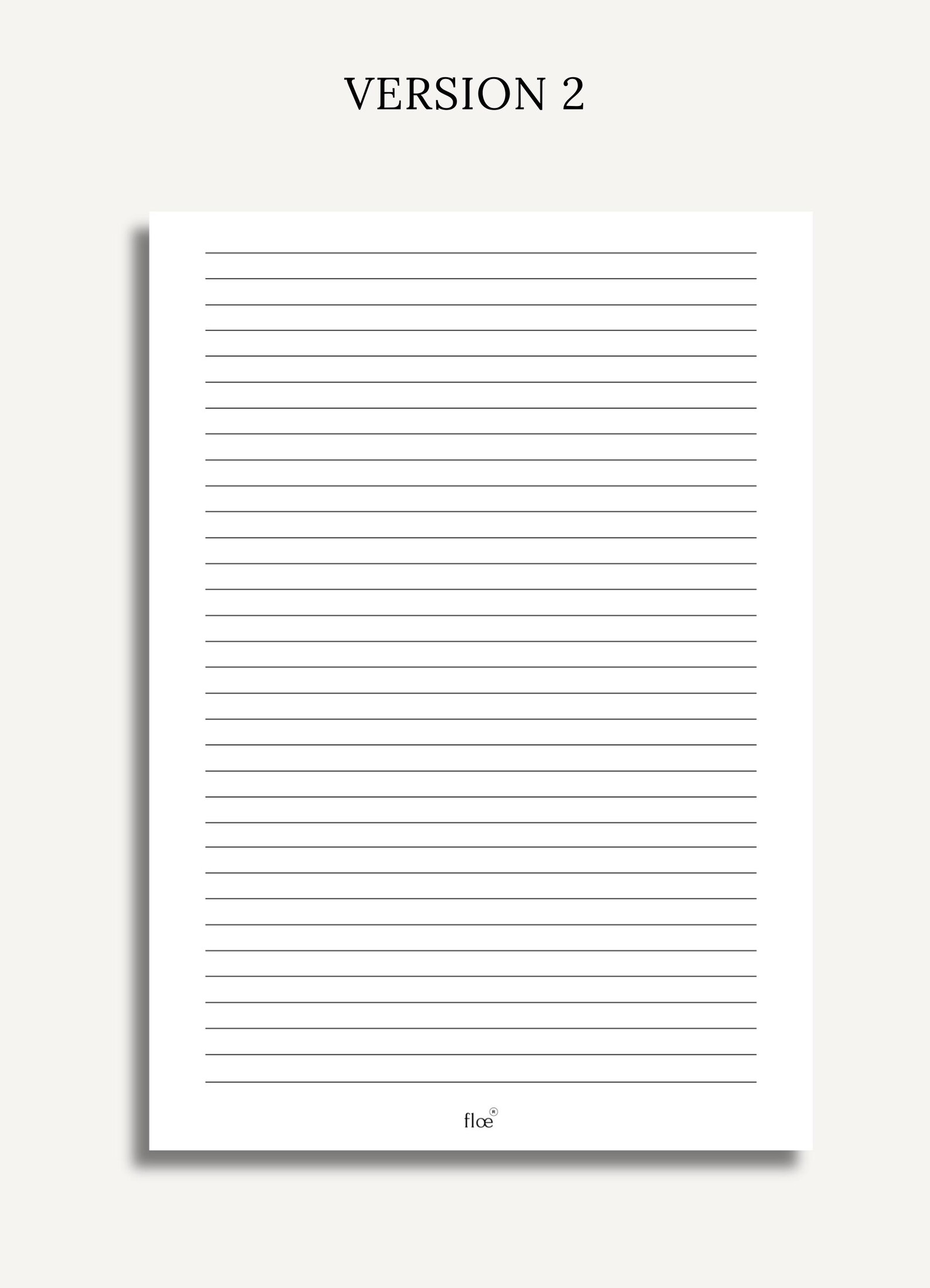 Notes Printable Page, Note Taking, Note List, Writing Paper, Pdf ...