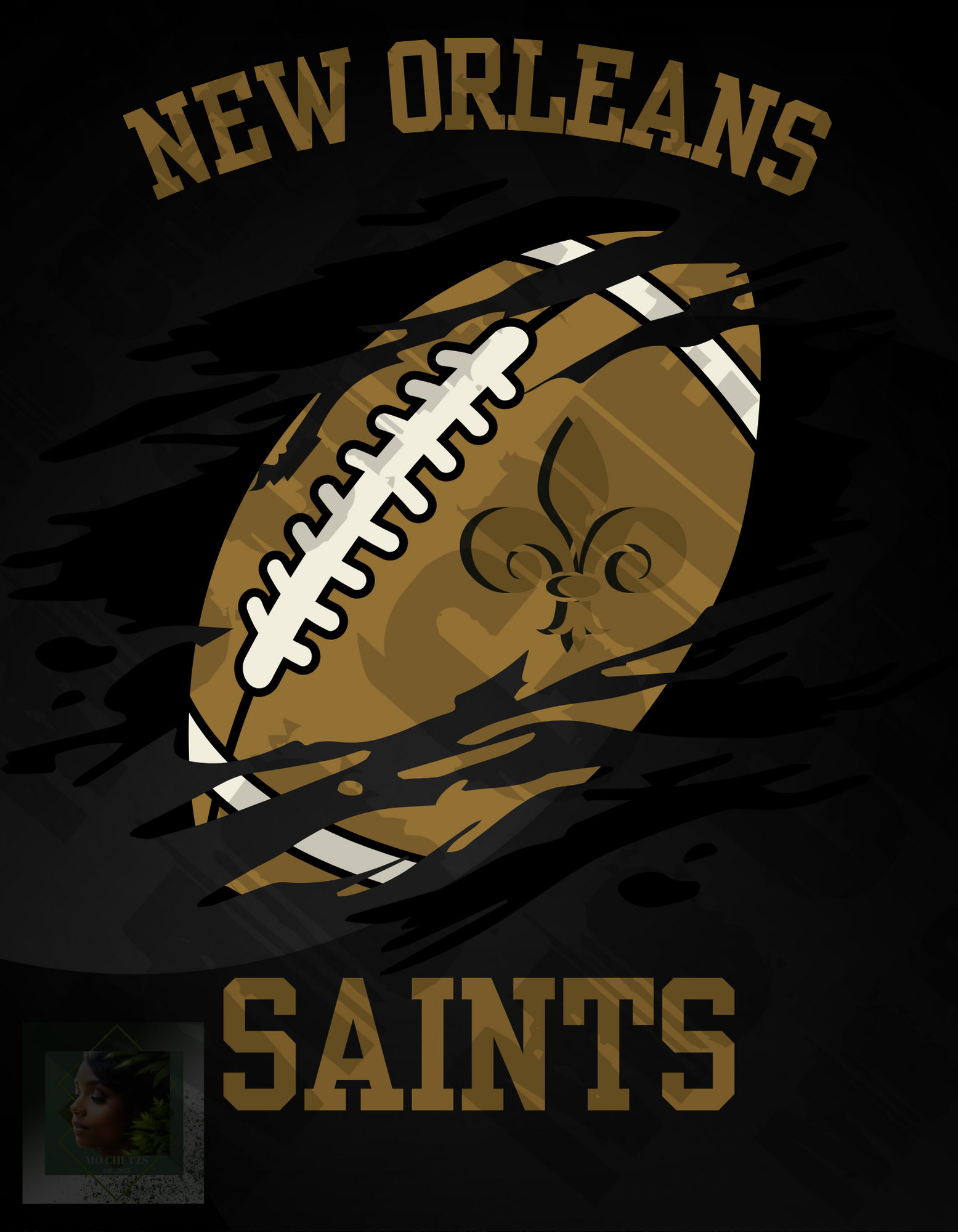 New Orleans Saints Graphic T-shirt PNG, JPG, SVG Design - Etsy