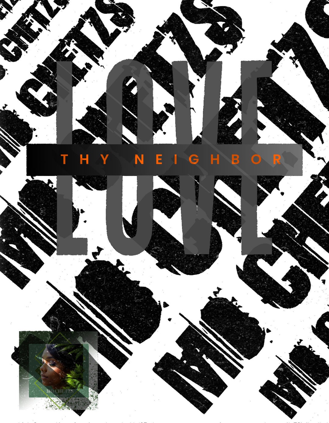 Love Thy Neighbor Graphic T-shirt PNG, JPG, SVG Design - Etsy