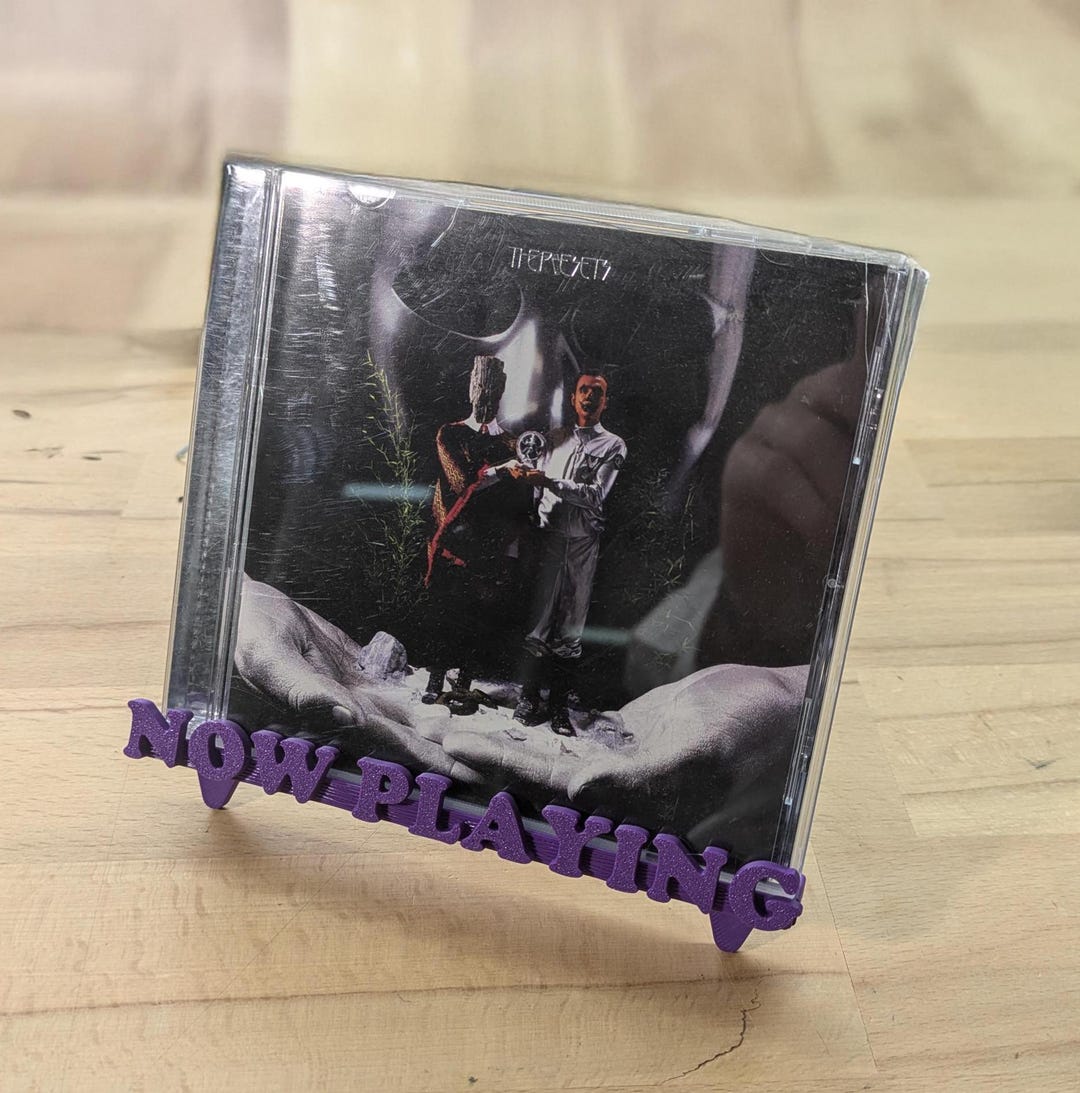 Freestanding Now Playing CD Holder Display – Collapsible for Easy ...