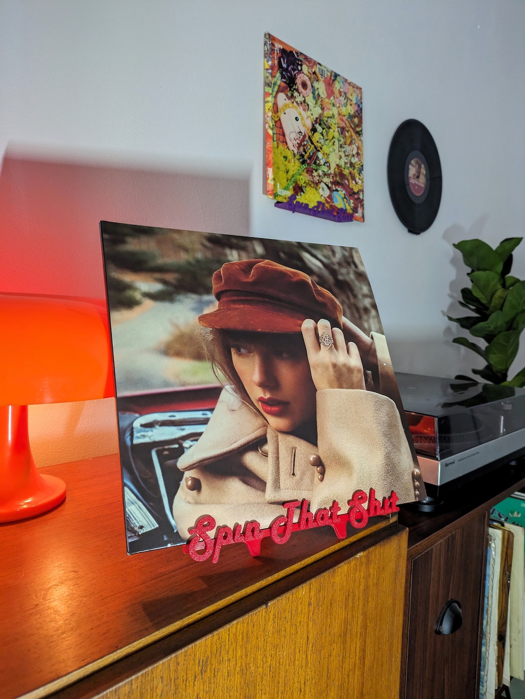 Custom Vinyl Record Holder Easel Display - Collapsible for Easy Storage ...