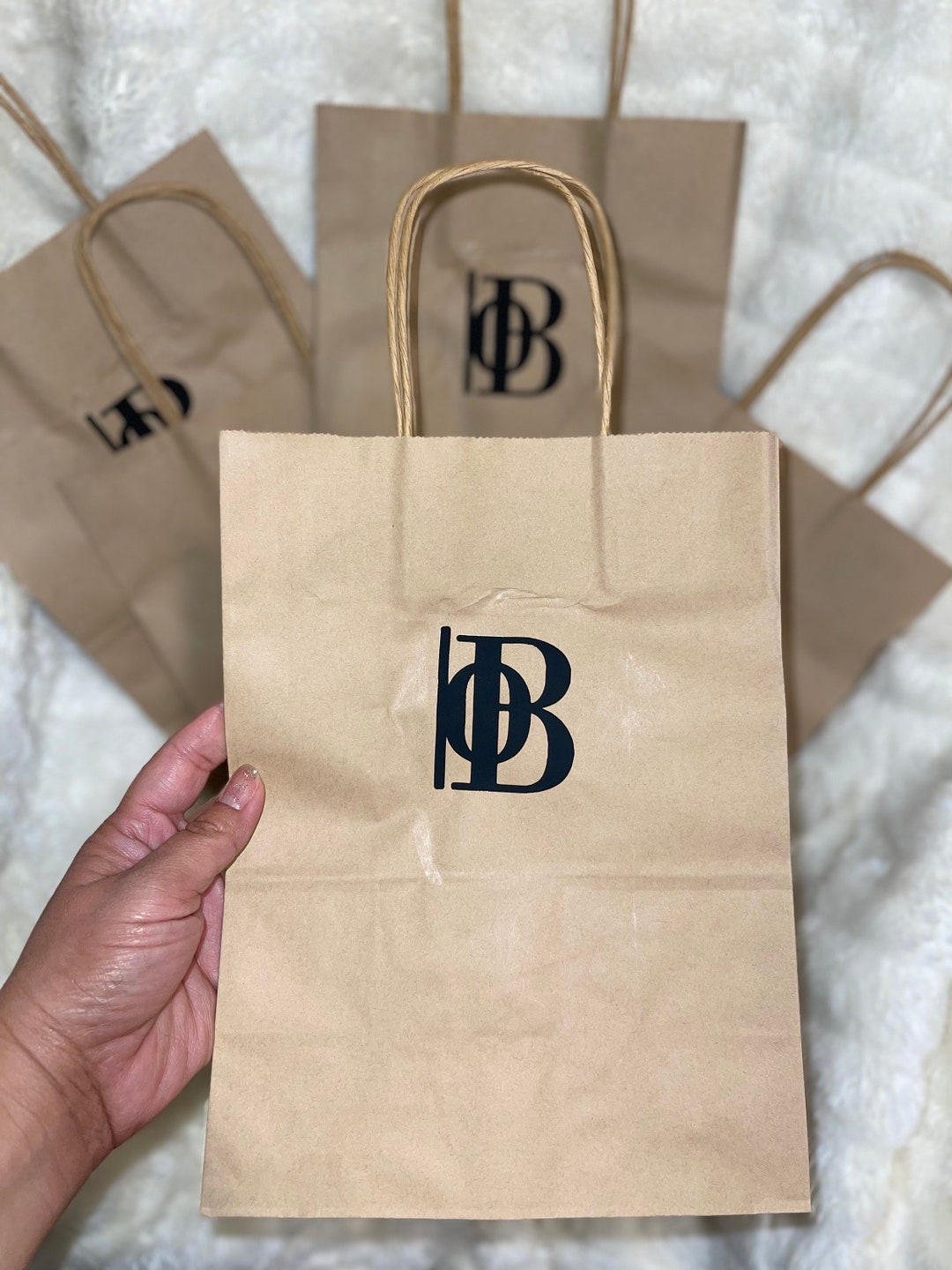 Custom Packaging Paper Bags - Etsy