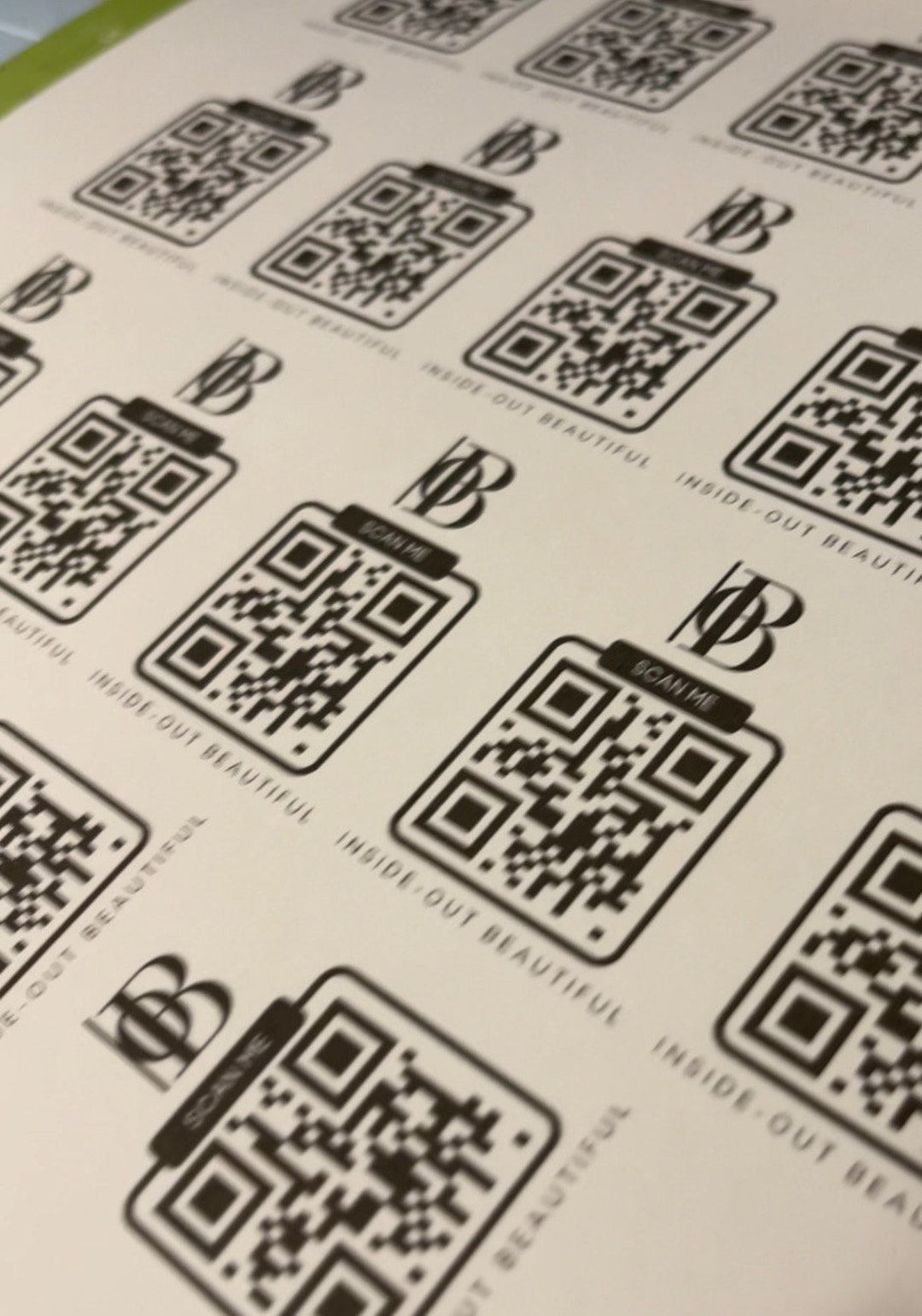 Sticker of Your Company or QR Sticker - Etsy