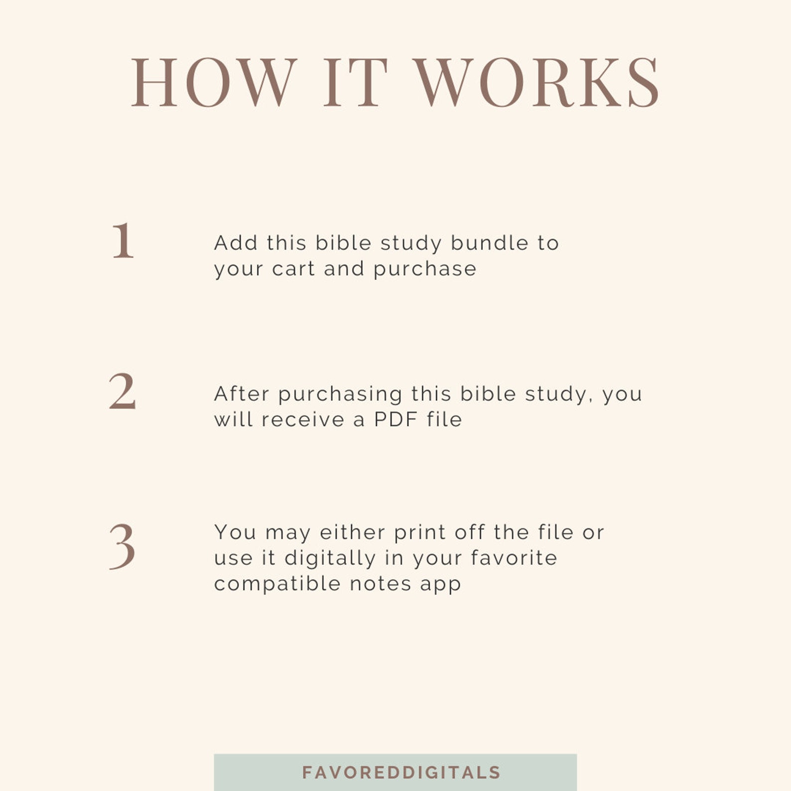 5 Page Bible Study Bundle Guide, Printable PDF, Sermon Notes, Christian ...