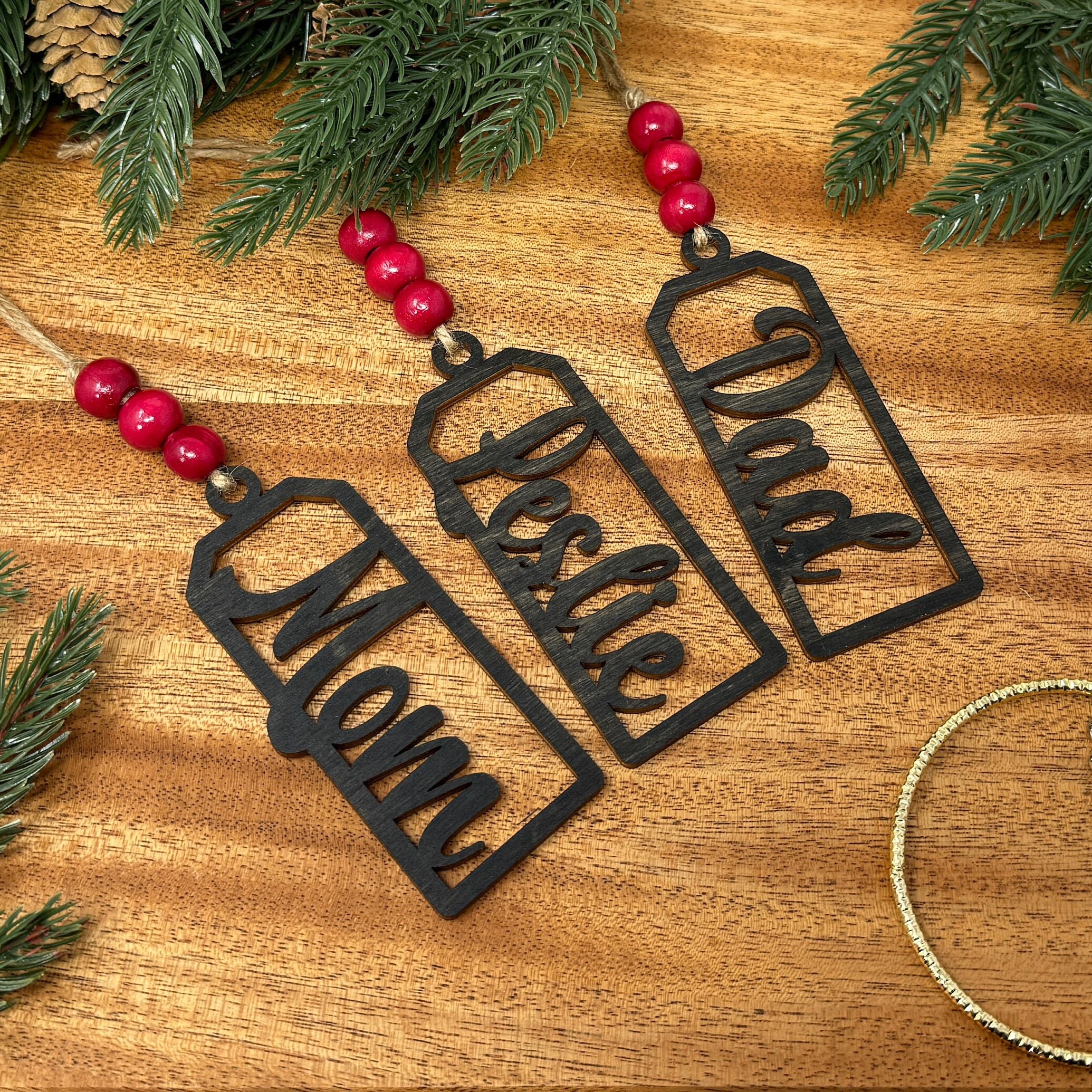 Stocking Tag Personalized Christmas Tags Christmas Stocking - Etsy