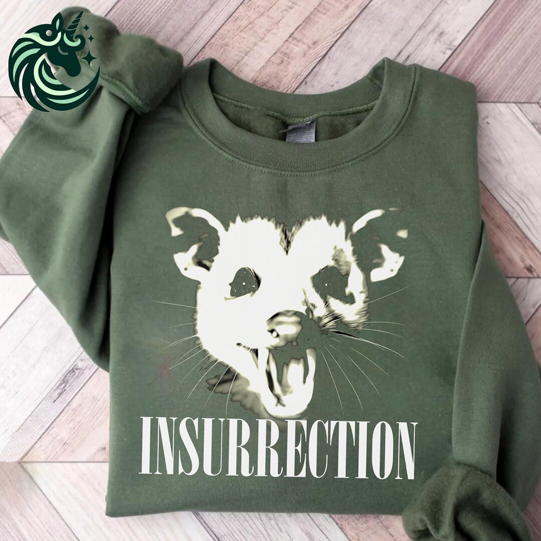 Retro Angry Opossum Insurrection Shirt, Angry Opossum Shirt, Grunge ...