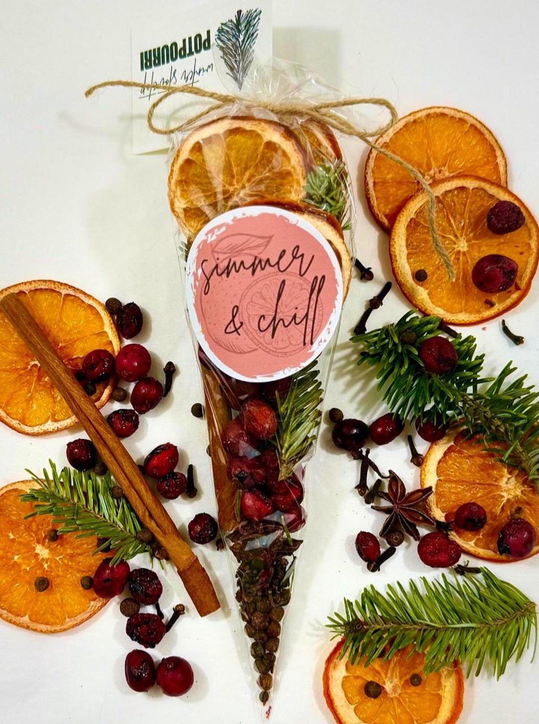 Winter Simmer Mix | Stovetop Potpourri Blend | Gift for Her | Natural ...