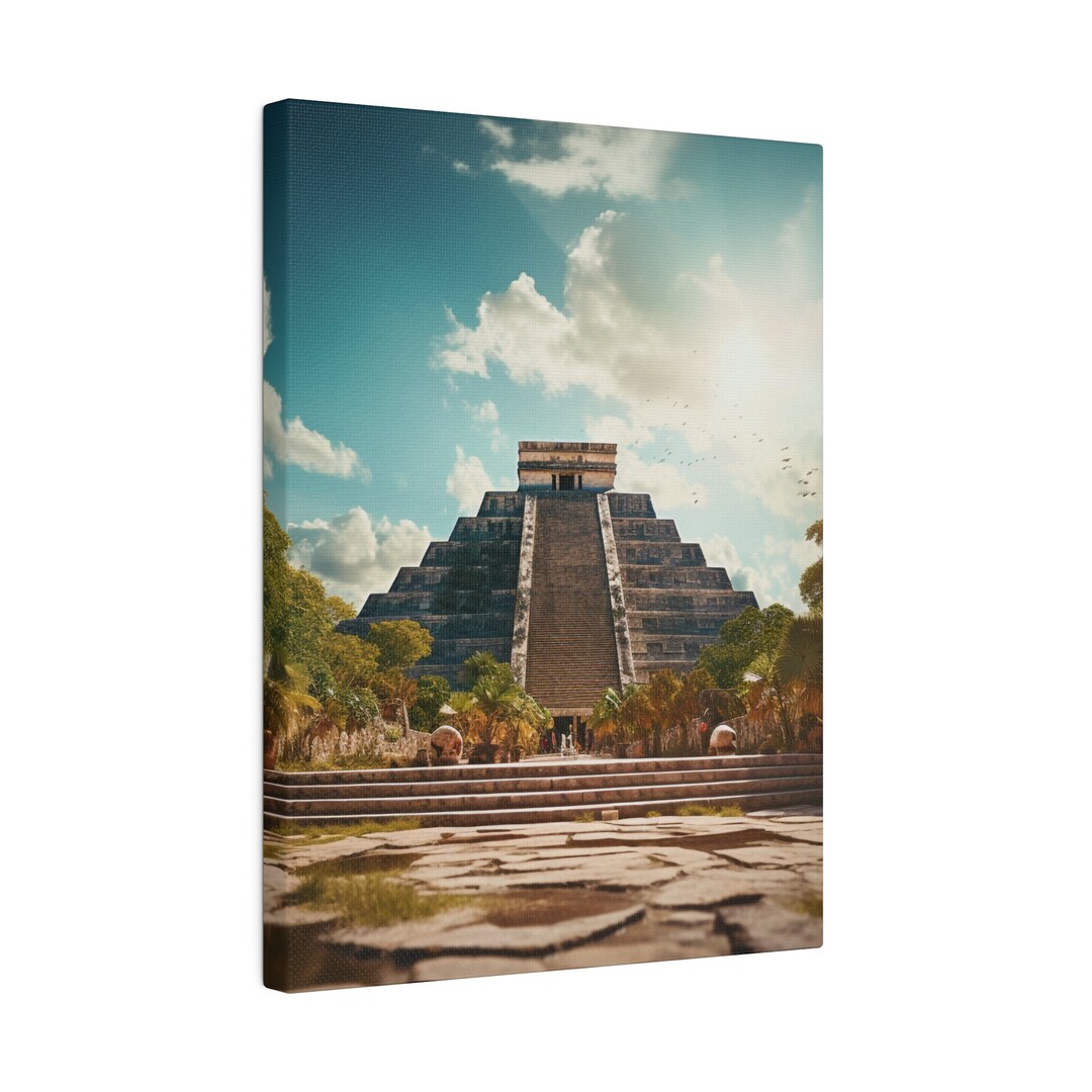 Discovering Mexico's Iconic Touristic Pyramids: A Visual Expedition - Etsy