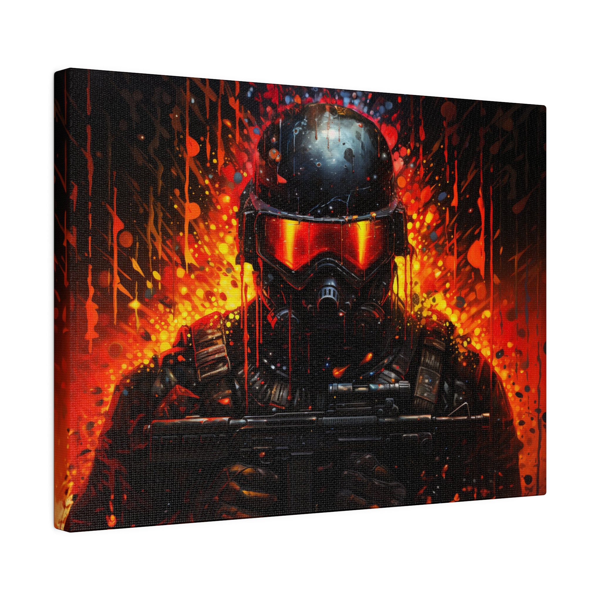 Commando Soldier Drip Art: Military Masterpieces |wall Art |canvas ...