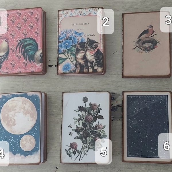 Mini Notebook - Etsy