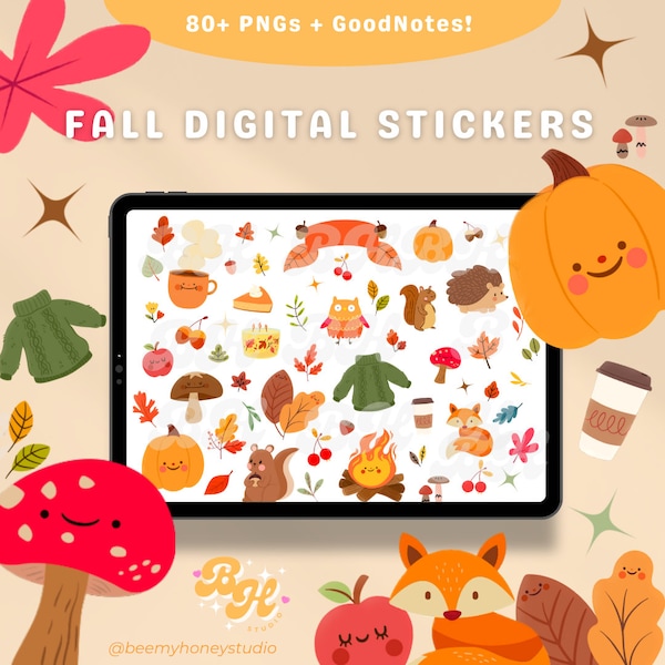 Kawaii Fall Png - Etsy