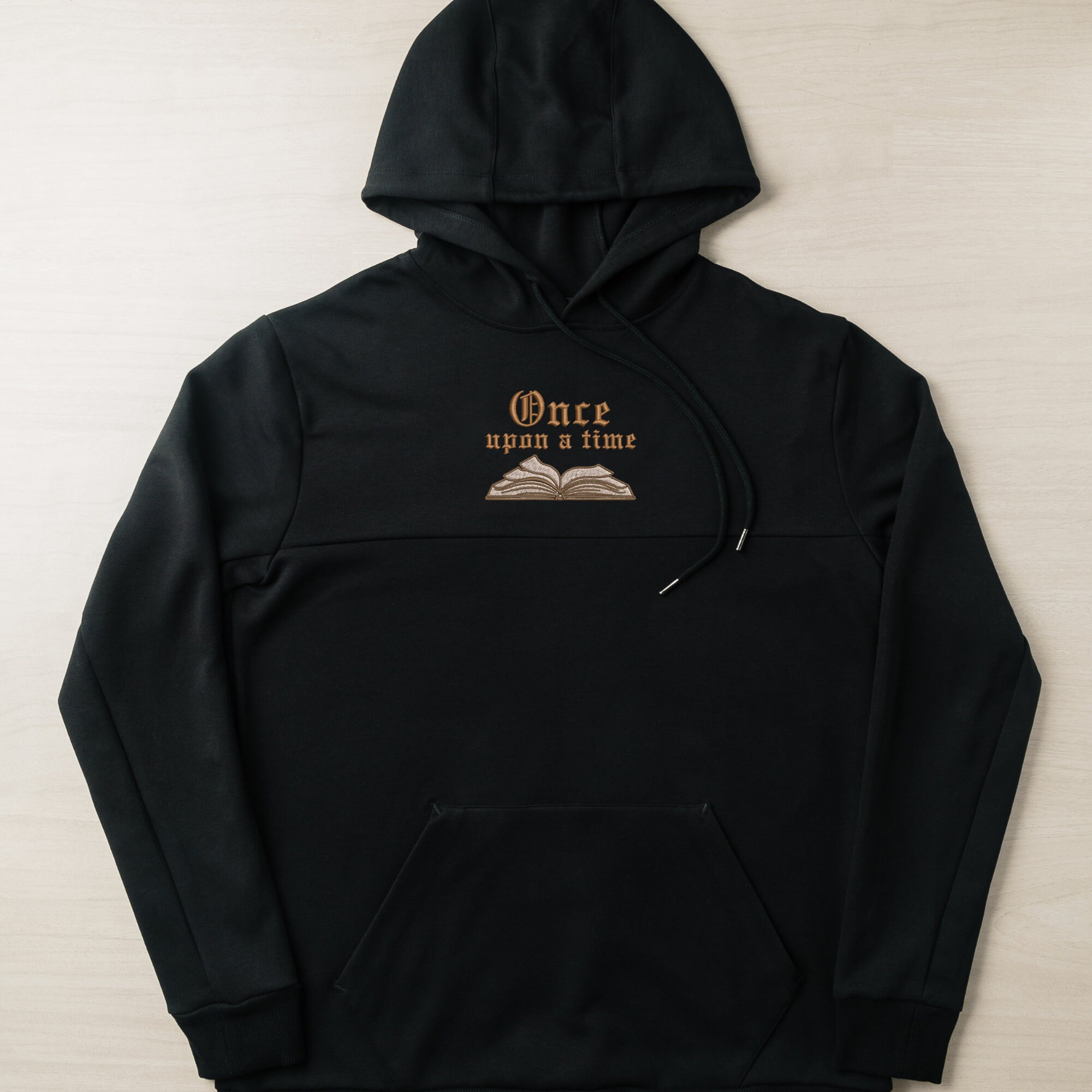 Once Upon A Time Embroidery Design for Hoodies Fairy Tale T Shirt ...