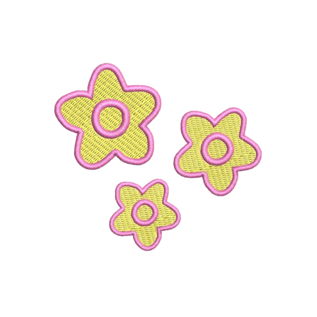Funky Hip Embroidery Groovy Flower Power Embroidery File Flower ...