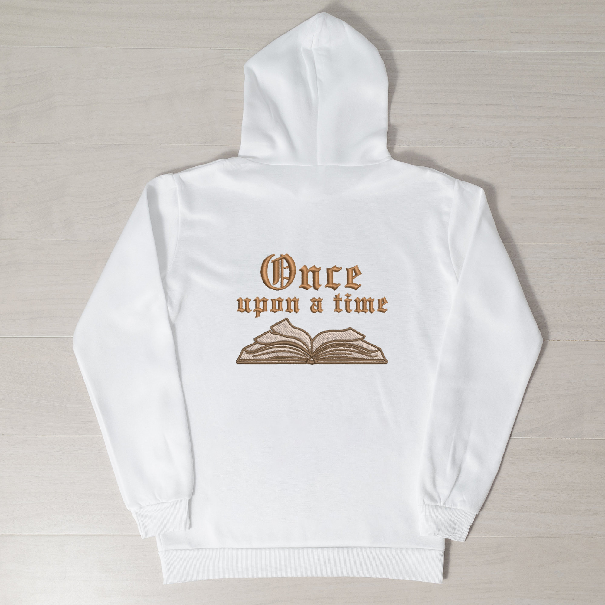 Once Upon A Time Embroidery Design for Hoodies Fairy Tale T Shirt ...