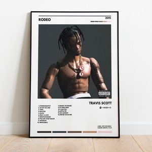 Travis Scott Rodeo Album Poster - Etsy