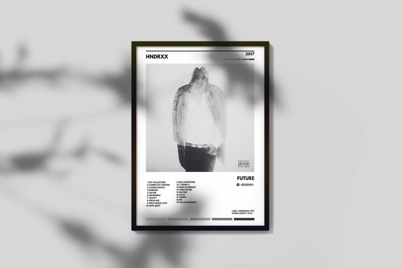 Future HNDRXX Album Poster - Etsy.de