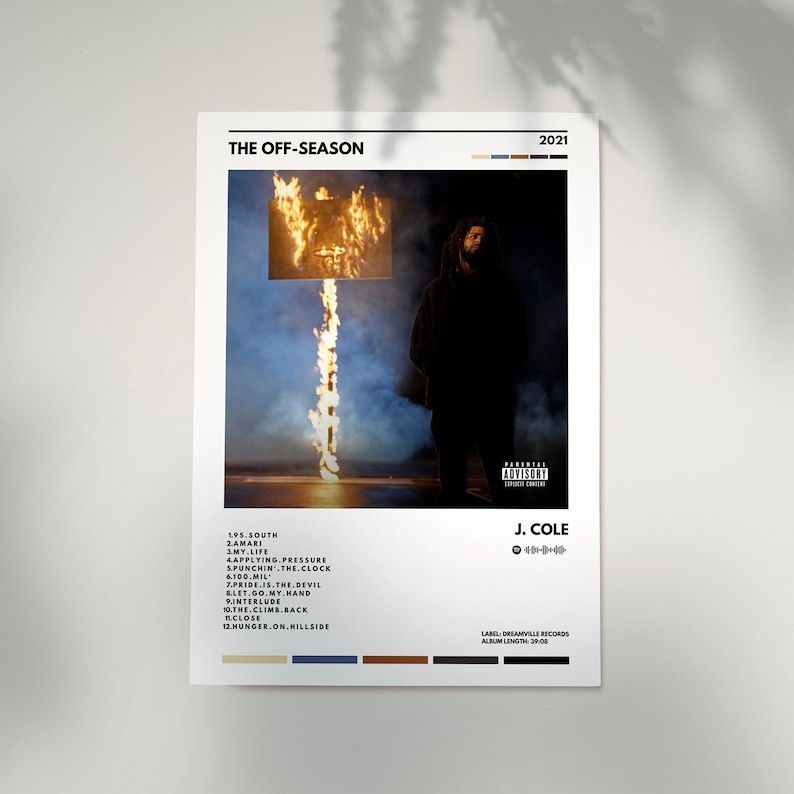 J Cole the Off-season Album Poster - Etsy