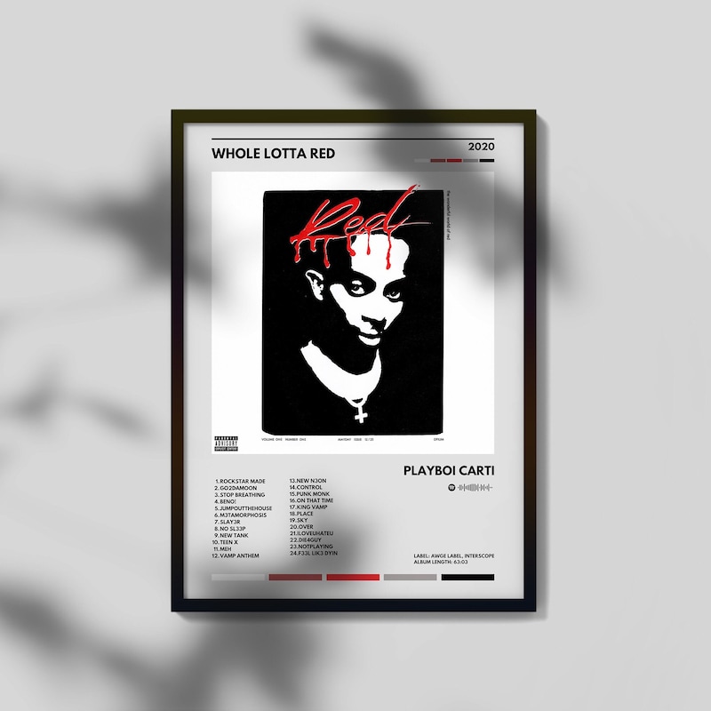 Playboi Carti Album Posters - Etsy
