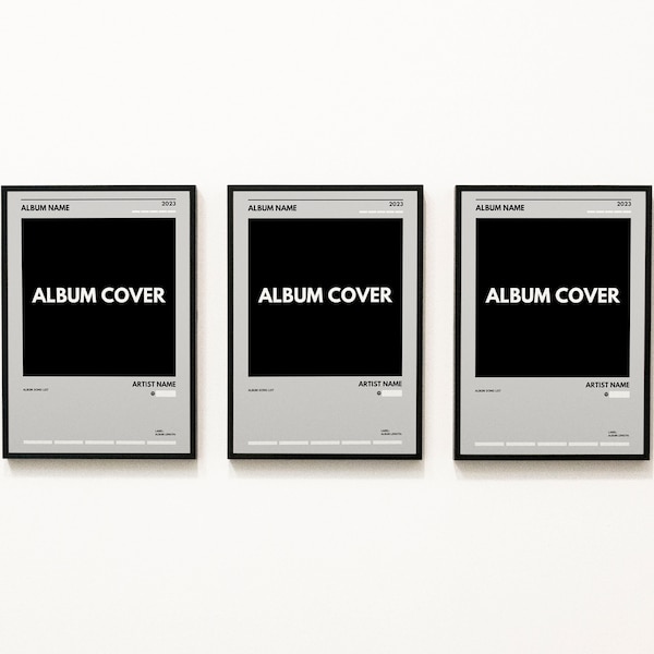 Album Poster - Etsy