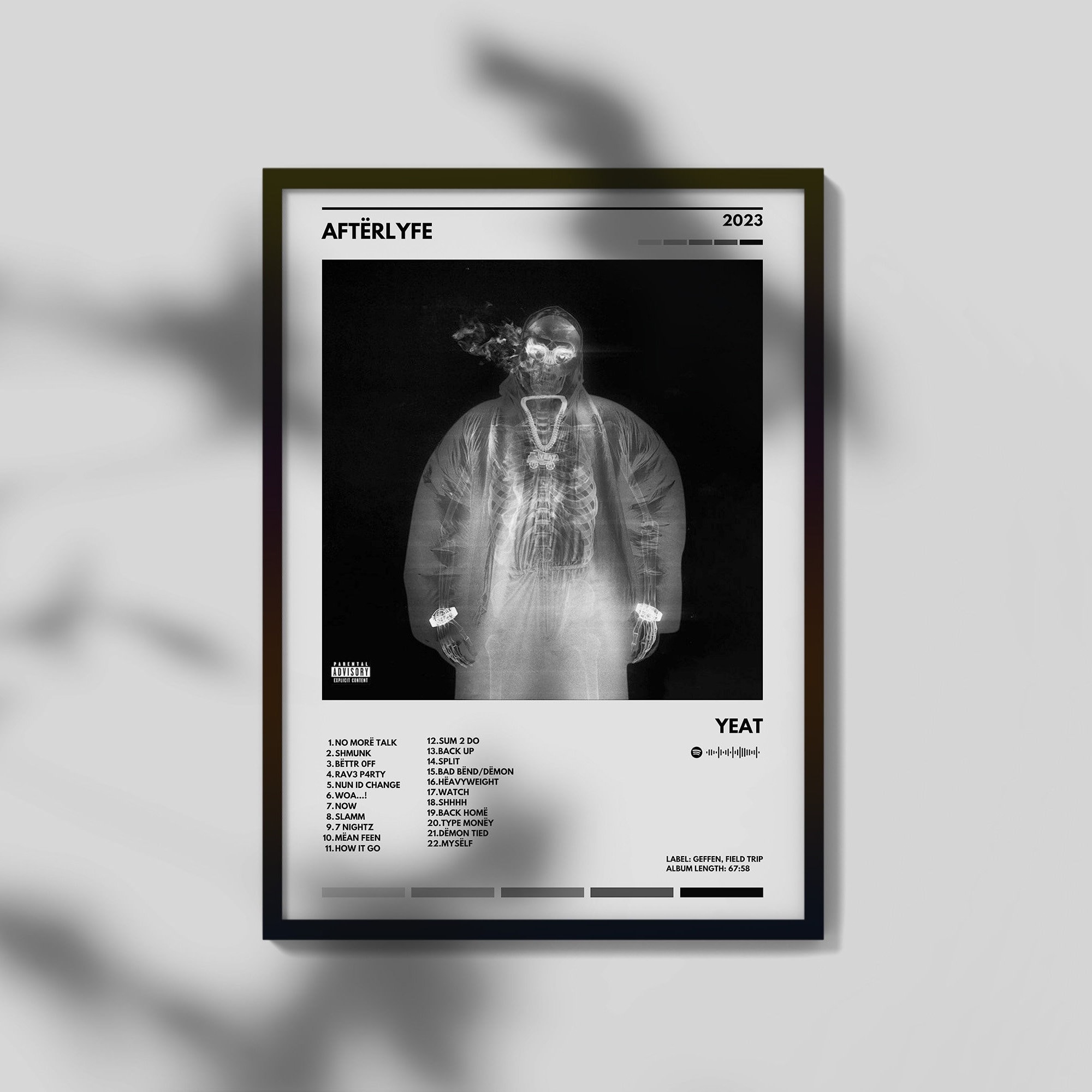 Yeat Aftërlyfe Album Poster - Etsy