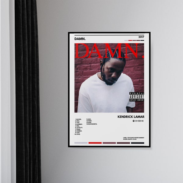 Damn Poster - Etsy
