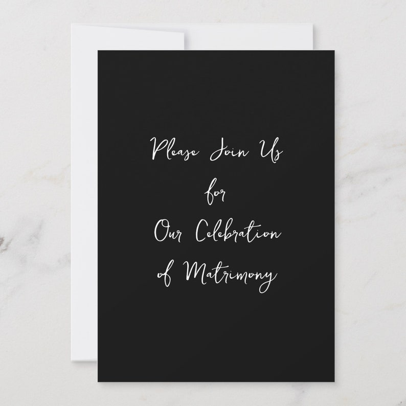 Native American Anishinaabe Floral Black Wedding Invitation - Etsy