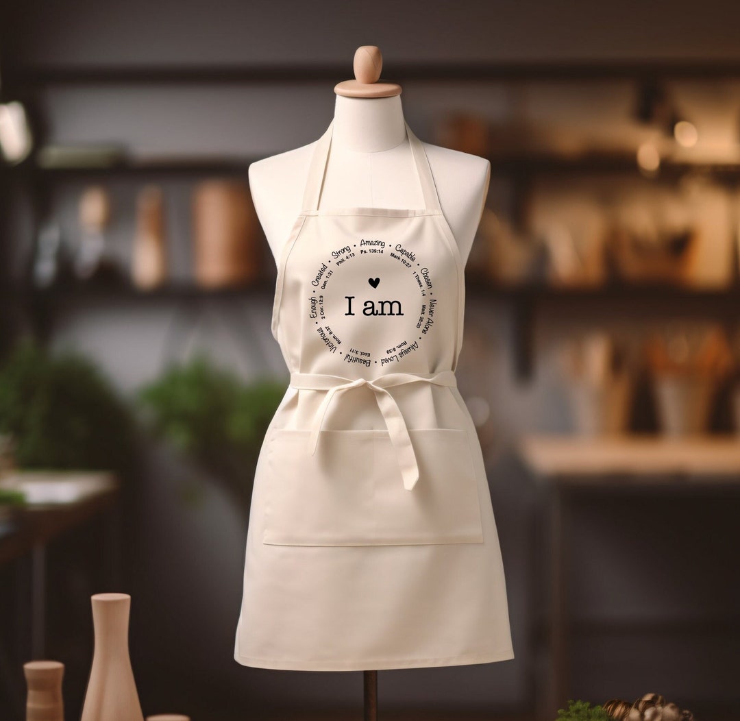 Bible Verse Apron, Christian Apron, Mother's Day Apron, Powerful Women ...