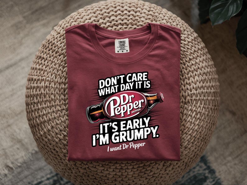 Dr Pepper Shirt, Comfort Colors, Coke Tshirt , Soda Lover Gift, Gifts ...