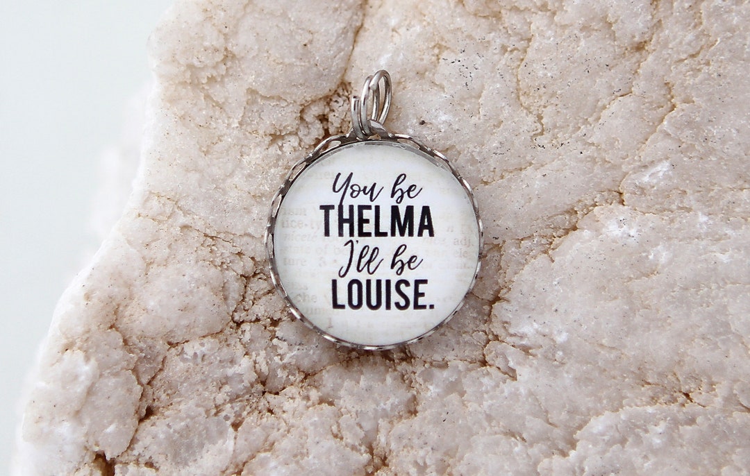 Thelma and Louise Gift, Friend Charm Necklace, Best Friend Gifts ...