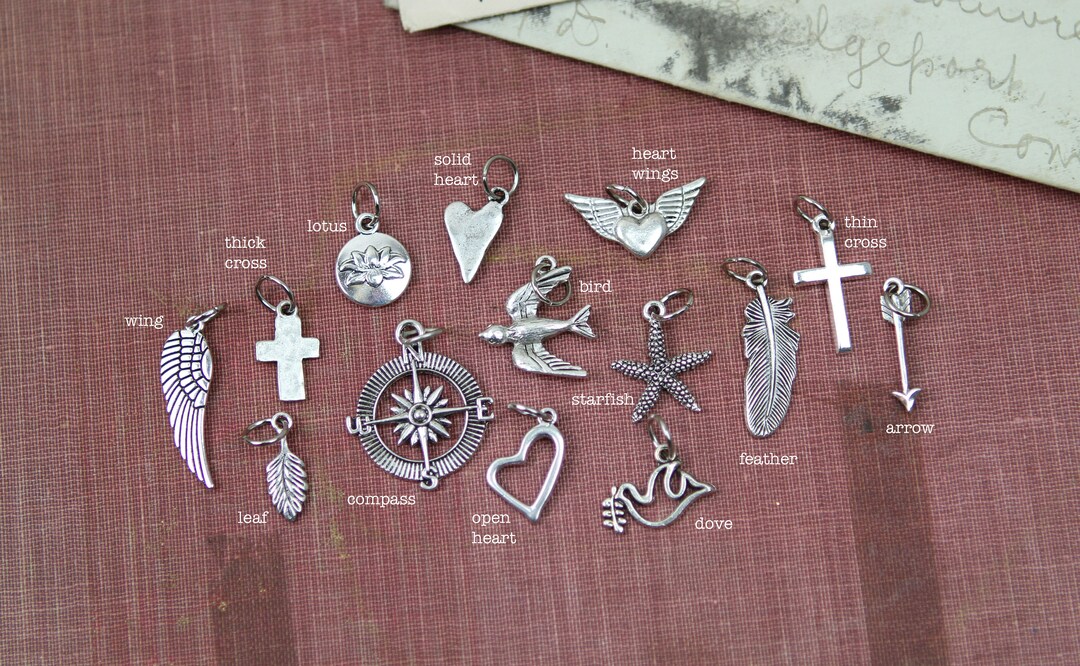 Tiny Silver Charms to Add to Your Charm Necklace - Etsy