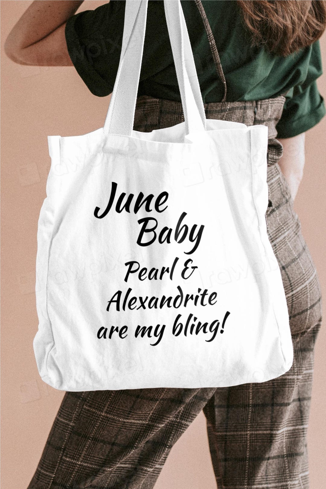 June Baby Birthday Tote, June Birthday Gift Ideas - Etsy