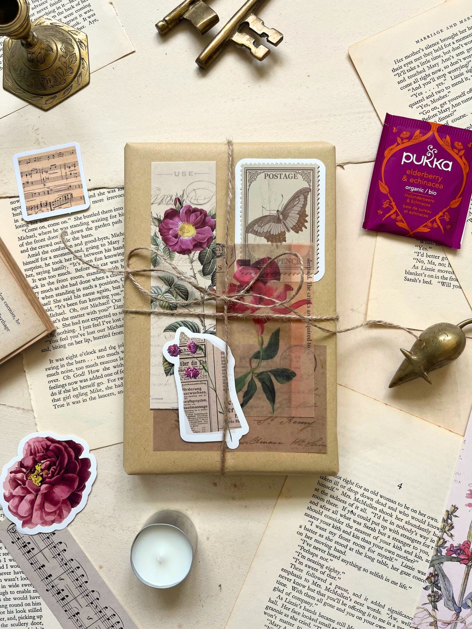 Romance Themed Blind Date With a Book | Book Lovers Gift | Preloved ...
