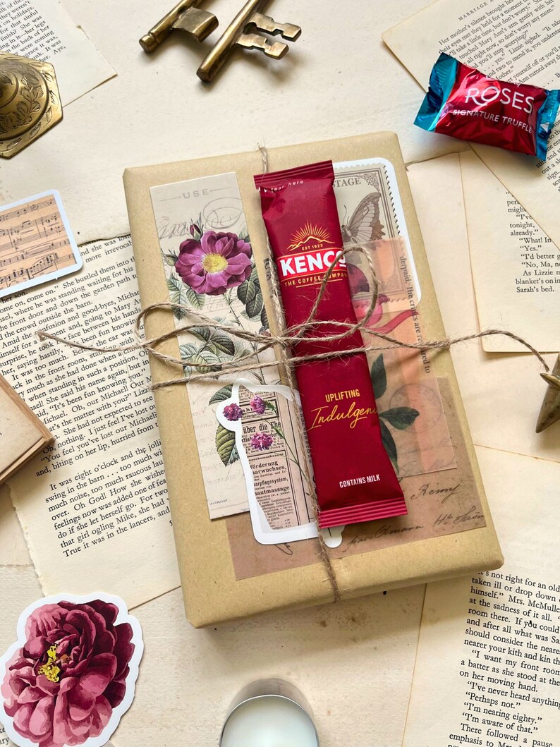 Romance Themed Blind Date With a Book | Book Lovers Gift | Preloved ...